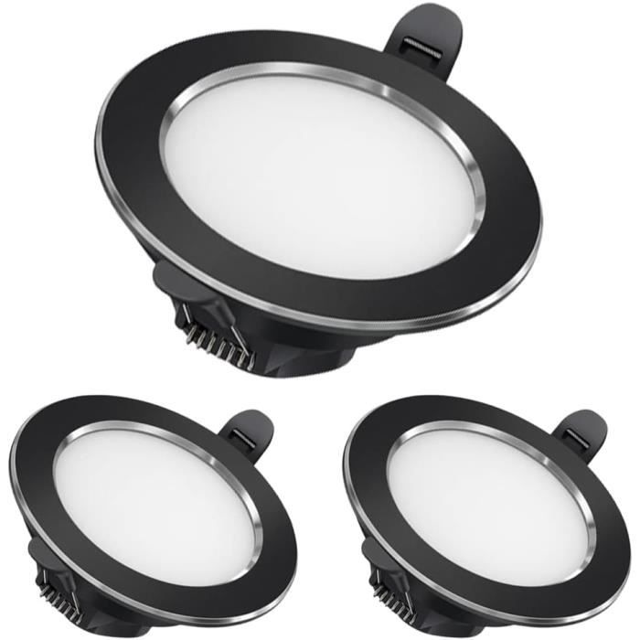 5W-7W Led Downlight Baffle Garniture Ronde En Aluminium Plafonnier ...