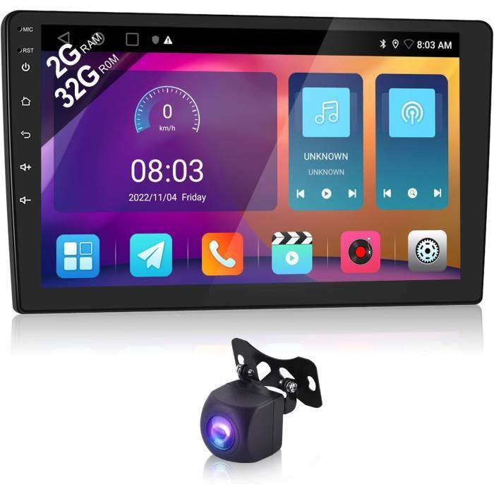 Android 11 Autoradio 2 Din 2+32G Sans Fil Carplay Android Auto Lien Miroir Bluetooth Ecran ...