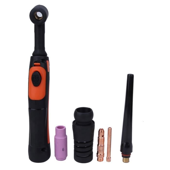 VBESTLIFE Corps de tête de torche de soudage TIG Torche de soudage TIG Consommables TIG 17 Corps ...