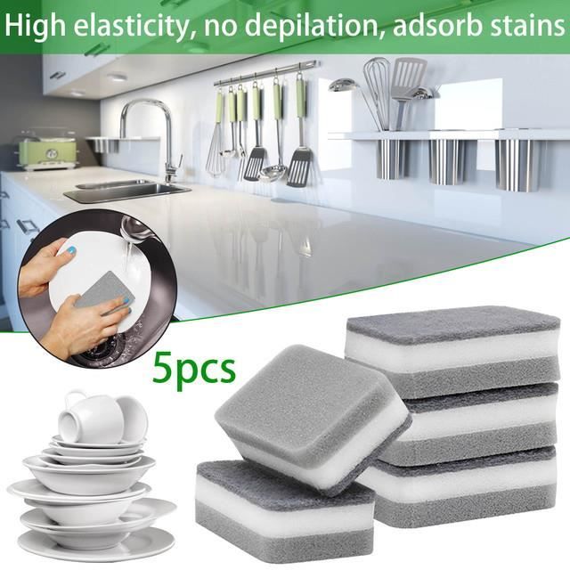 EPONGE - TAMPON A RECURER,5PCS--Mousse magique multifonction en ...