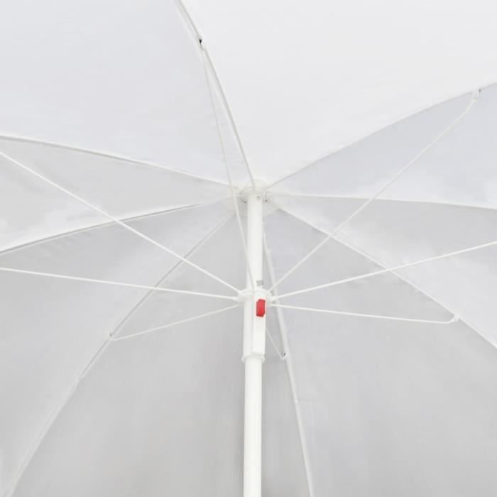Lit de jardin avec parasol Marron Résine tressée 130 x 58 x 77 cm Brun ...
