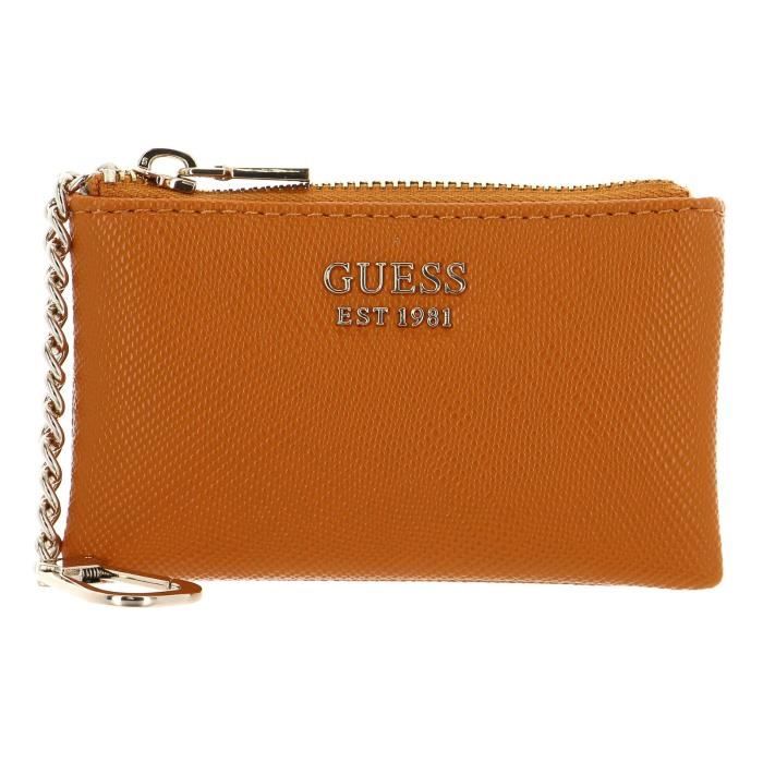 GUESS Laurel SLG Zip Pouch Pumpkin [246181] - cas clé porte orange ...
