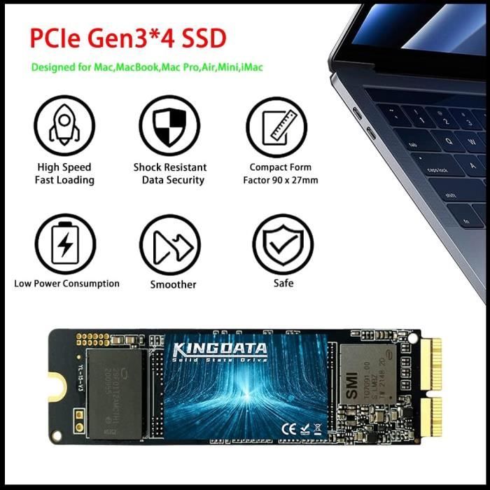 Ssd Interne 1 To Pcie Nvme Pour Mac, Disque À Solid State Interne Pour ...