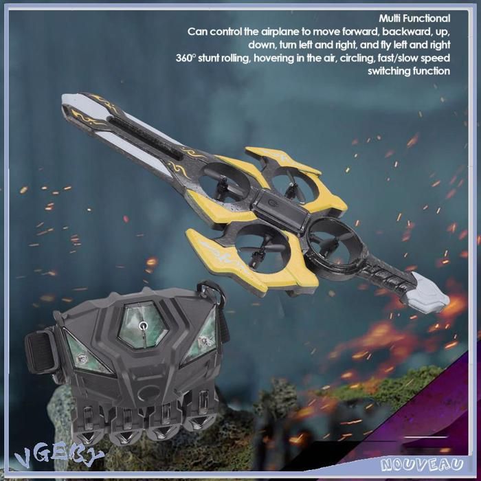 Duokon Avion RC Flying Sword Épée volante RC avion 2.4G, télécommande ...