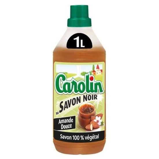 Savon Noir - CAROLIN - Lot de 5 - Amande Douce - Nettoyant Ménager - 1 ...