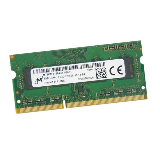 4Go RAM DDR3 PC3L-12800S Hynix MT8KTF51264HZ-1G6P1 SODIMM PC Portable - Cdiscount Informatique