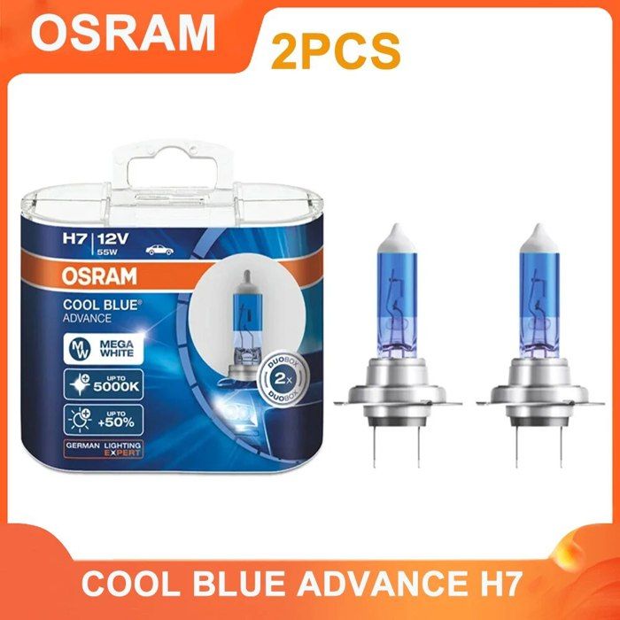 OSRAM-Ampoule halogène H7 62210CBA PX26d COadvocate BLUE ADVANCE SG,12V ...