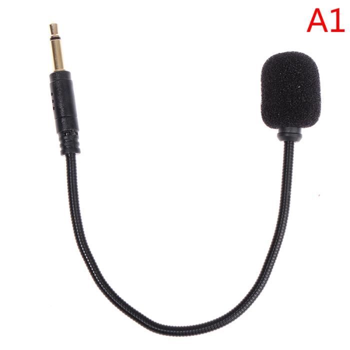 A1 Microphone Flexible en métal omnidirectionnel, Jack 3.5mm, Mini ...
