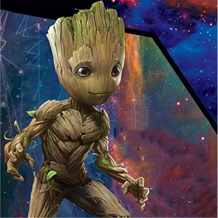 Kit De Broderie Diamant 5D Alien Groot 30 X 30 Cm[u9266] - Cdiscount ...