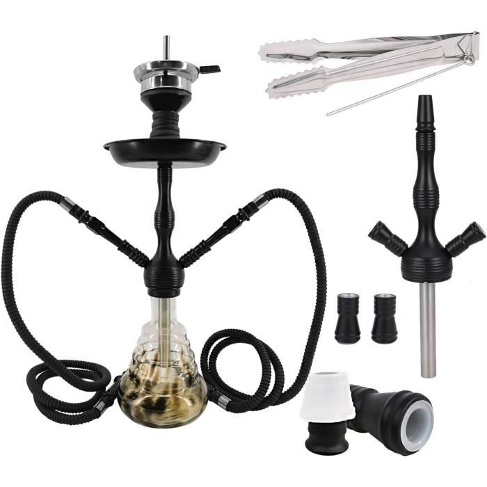 ® Chicha Narguilé Chicha Kit Complet De 55 Cm Kit Shisha En Aluminium ...