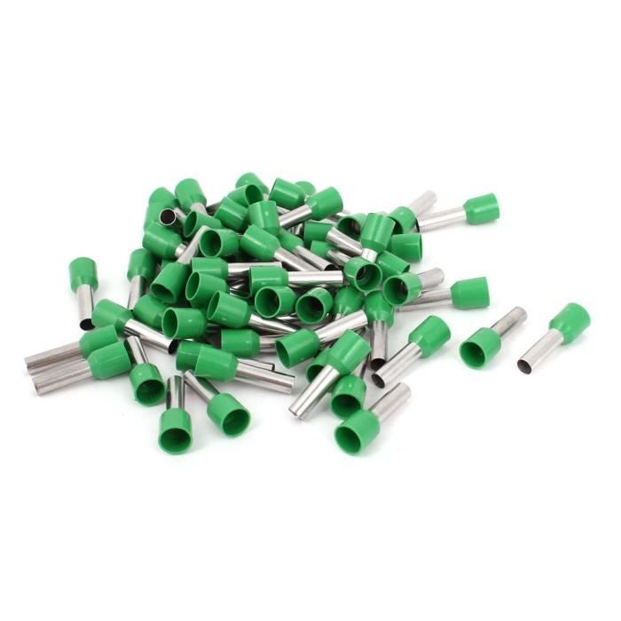 80pcs 6mm2 Embout de Câble Embout de Câblage Cosse à Sertir électrique ... 80pcs 6mm2 Embout de Câble Embout de Câblage Cosse à Sertir électrique ...
