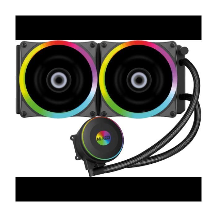 Watercooling AIO ARGB - MRED - ARIW24 - 240 mm - Cuivre - Compatible ...