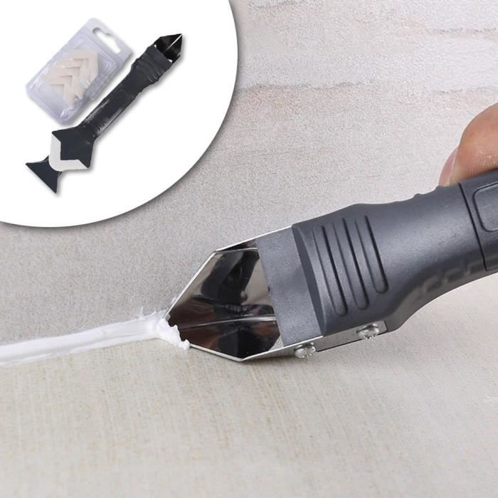 Kit d'outils pour enlever le mastic silicone 3 en 1 - Cdiscount Bricolage