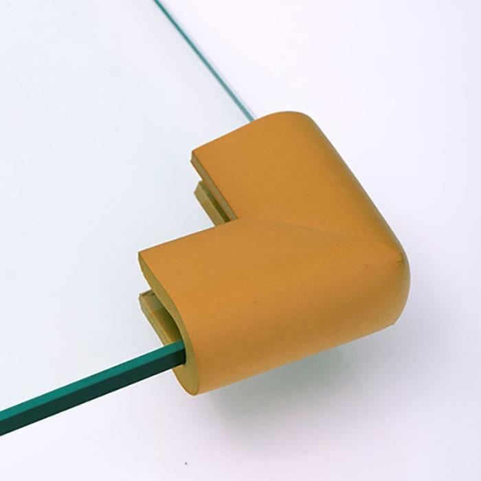 Protection Coin de Table - U-DESIGN - 10pcs - Brun - Pour Bébé Enfants ...