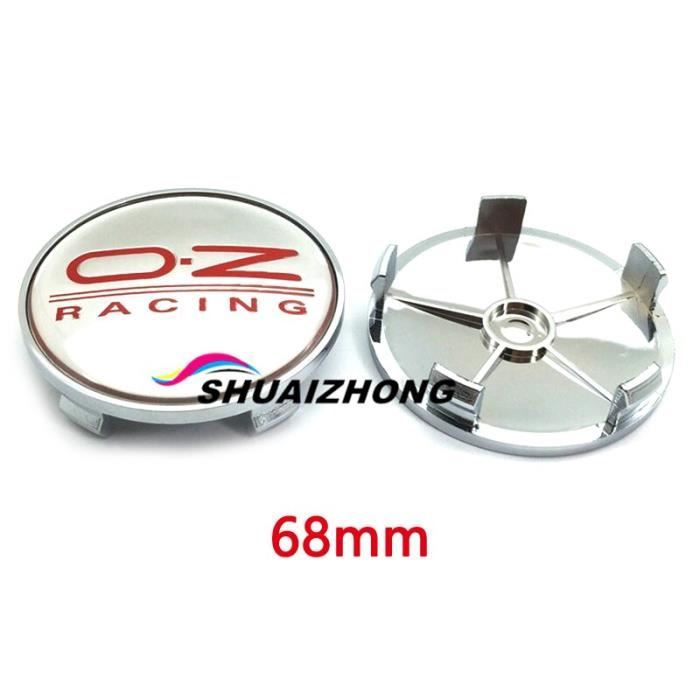 Centre De Roue De Voiture 4 Pièces 56mm 60mm 65mm 68mm Pour Couvercle De Jante Logo Oz Emblème ...