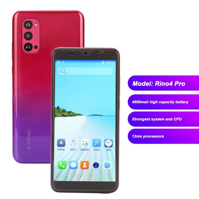 Smartphone Pour 11.0 Smartphone Rino4 Pro Pour 11.0 5,72 Pouces 4 Go De ...