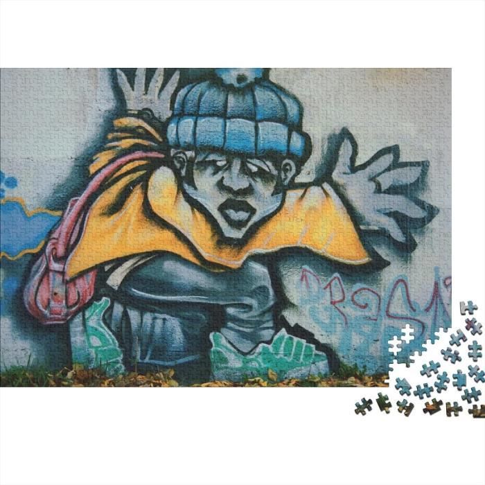 Graffiti Art Puzzles Adulte Puzzle 1000 Pieces Hiphop Street Adultes Et ...
