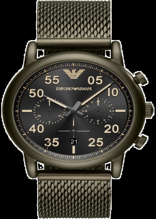 EMPORIO ARMANI Montre Chronographe Homme en Acier inox AR11115