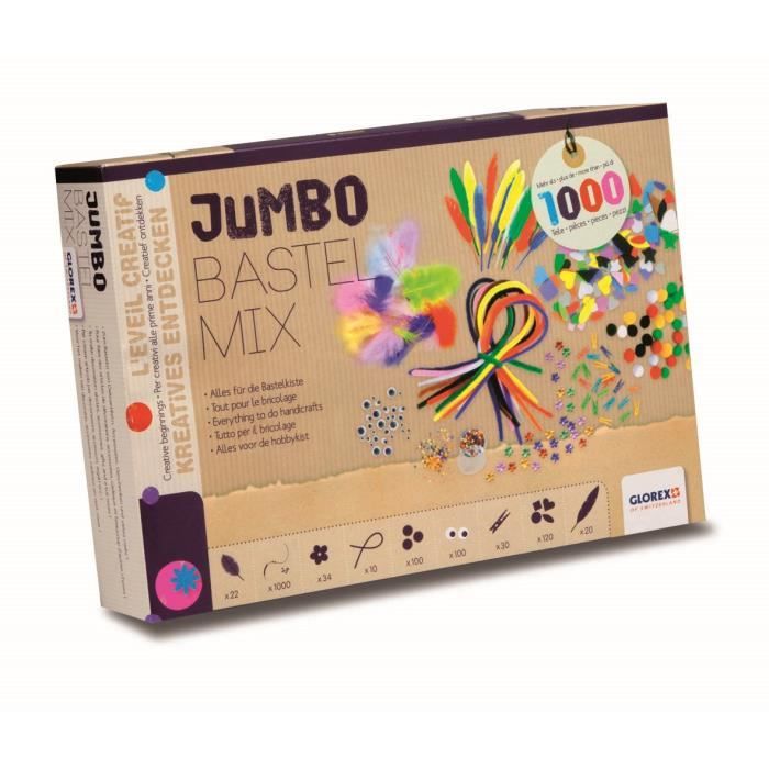 GLOREX Kit Jumbo Bastel Mix - Cdiscount Beaux-Arts et Loisirs créatifs