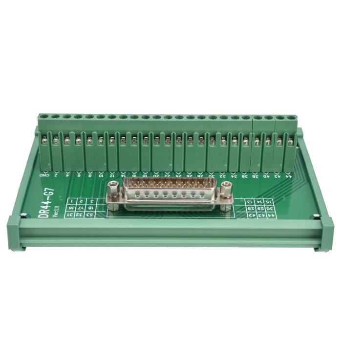 Bornier de transfert DR44‑G7 Terminal mâle Module PCB Bornier mâle DC ...