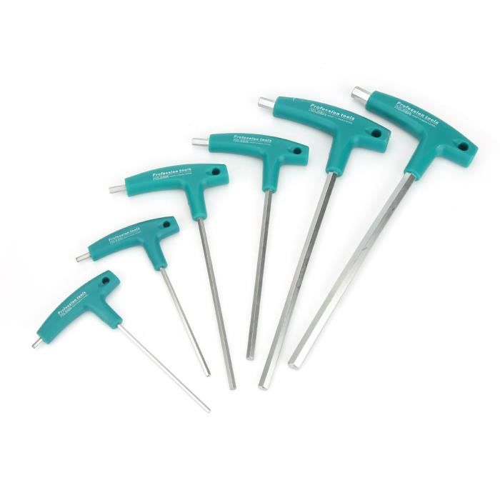 Omabeta Clé hexagonale Jeu de clés hexagonales multi-types h 3/4/5/6/8 ...