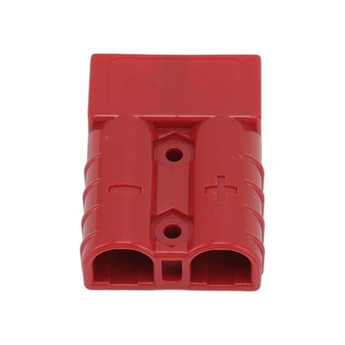 Connecteur 50A 600V - QIILU - Résistant - Léger - Universel - ABS Rouge ...