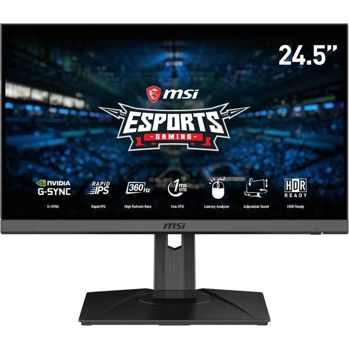 Oculux Nxg253R Écran Gaming 24.5" Fhd - Dalle Rapid Ips 1920X1080 ...