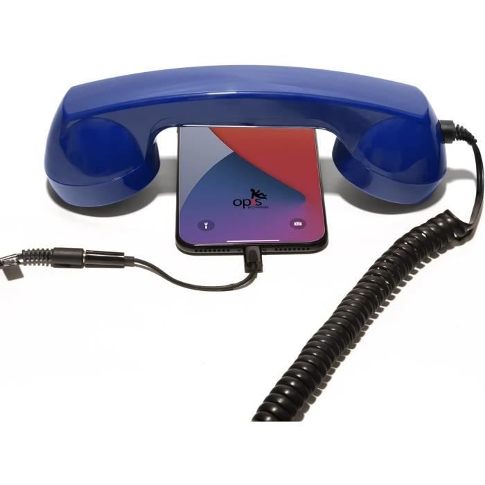 Opis 60S Micro - Combiné Telephone Portable-Écouteurs Filaire-Casque ...