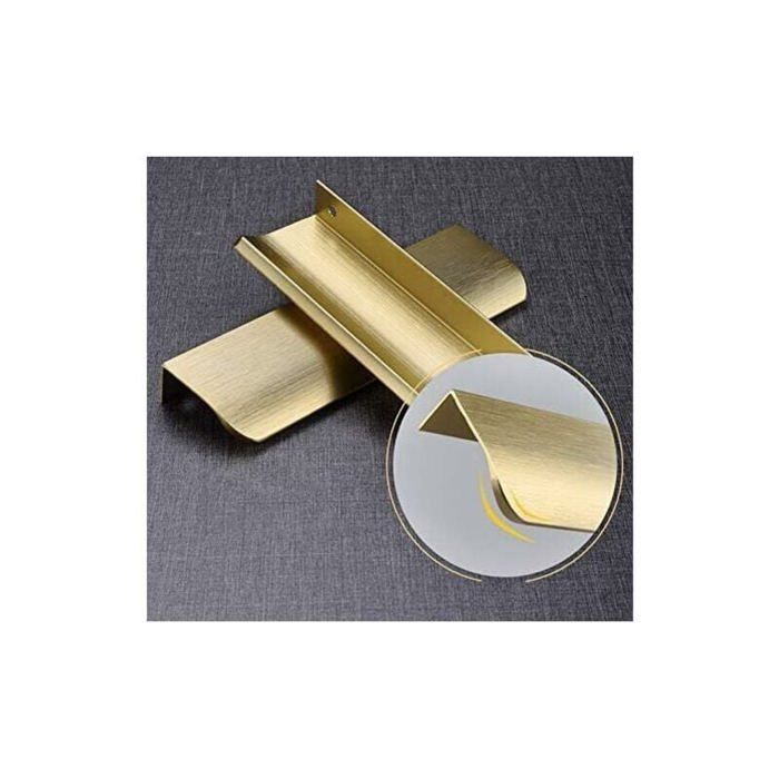 Lot de 10 Poigne Profil Cuisine Poignee de Meuble Cuisine Poignee Doree ...