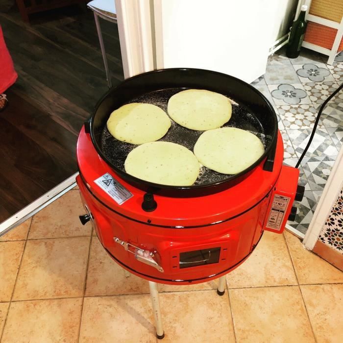 Four électrique, four turc rond électrique rouge, four marocain, four à ...