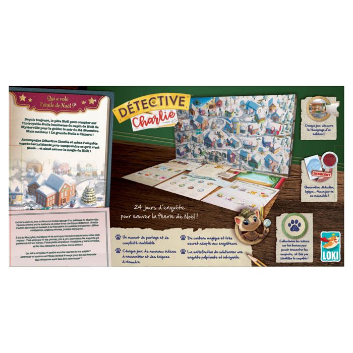 Calendrier de l'Avent - LOKI - Detective Charlie - Multicolore - 2 ans ...