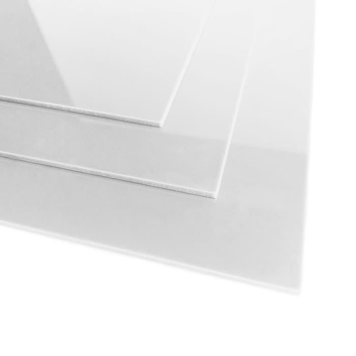 Plexiglass couleur 3 mm 600 x 500 mm Gris - Cdiscount Bricolage