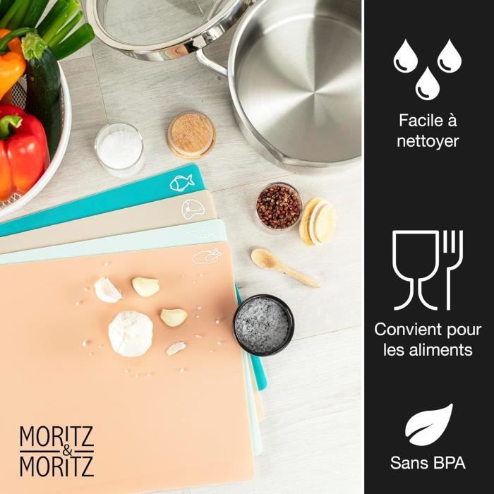 4X Planche A Decouper Souple - 28 X 38 Cm – Planche À Découper ...