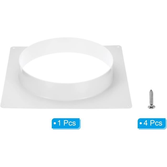 10" Conduit Connecteur Bride, Sécheuse Évent Mur Plaque Carré À Rond ...