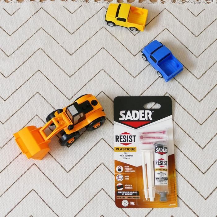 SADER resist plastique seringue 10g - Cdiscount Bricolage