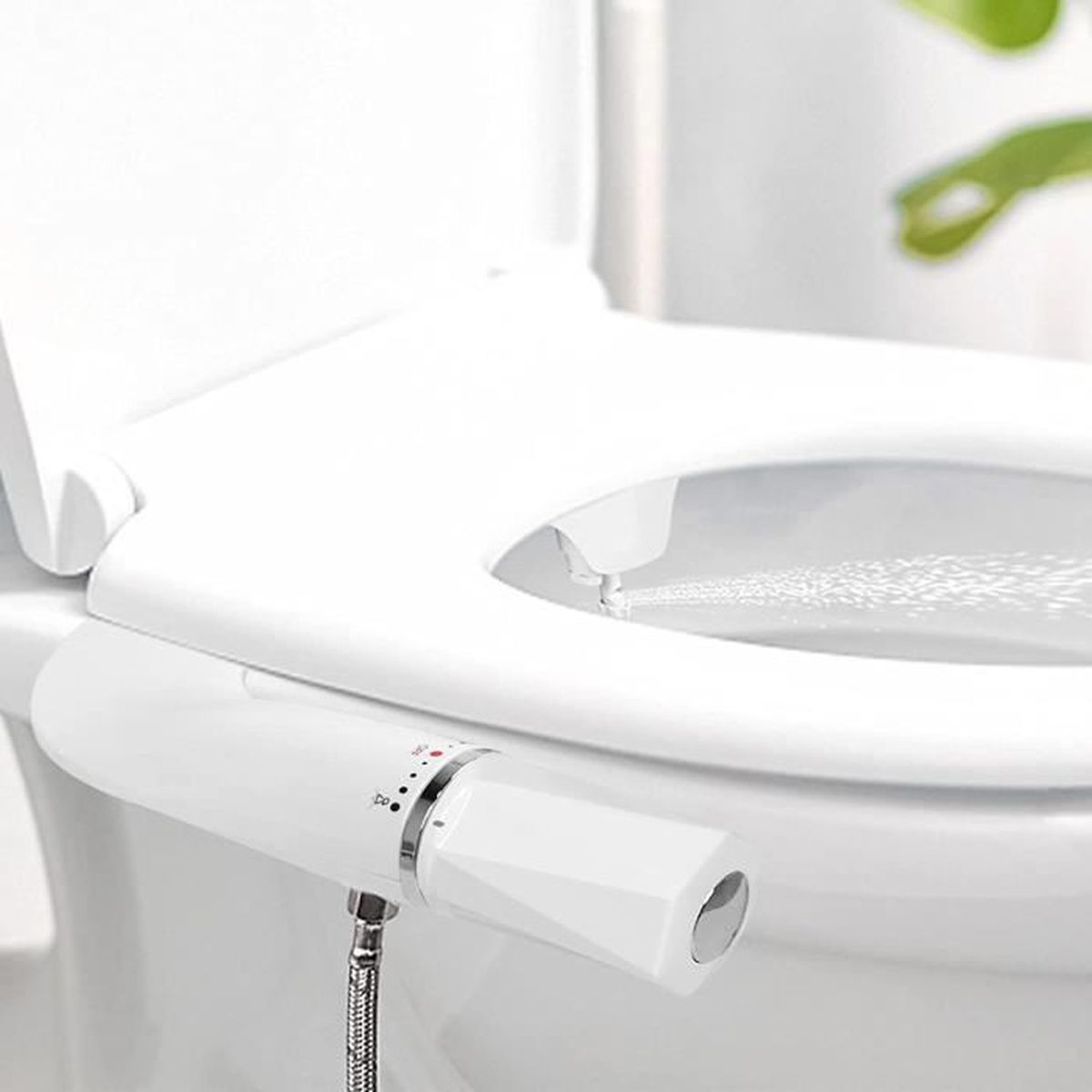 Aufun Insert de bidet pour toilette Bidet multifonctionnel Douchette 2 ...