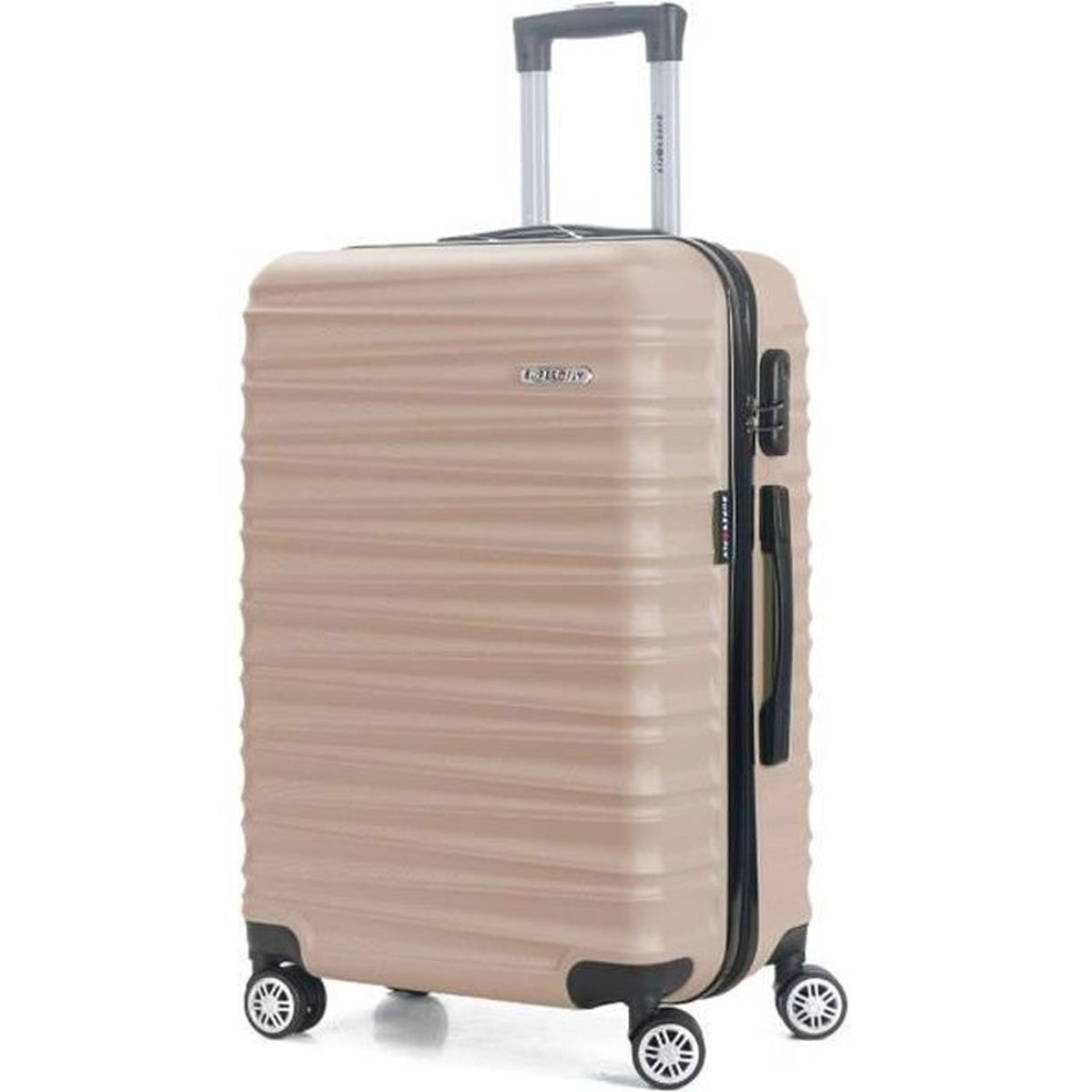 Valise grand format 4 roues double ABS Rigide - Palma - SuperFly