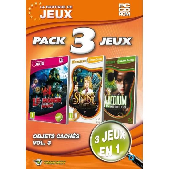 PACK 3 JEUX VOLUME 3 / Jeu PC - Cdiscount Jeux vidéo