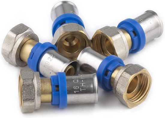 Raccord Multicouche Sertir Multi Profils 16 - Femelle Tournant 15X21 Sachet De 5 Raccords 16 ...