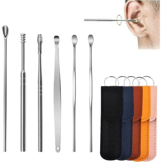 Ensemble D'Outils De Nettoyage De Cérumen À Ressort Innovant, Kit De ...