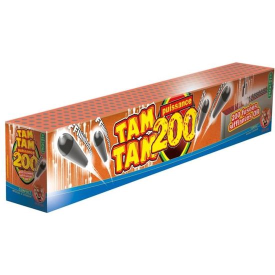 COMPACT TAM TAM 200 FUSEES OR SIFFLANTES **F2** - Cdiscount Jeux - Jouets