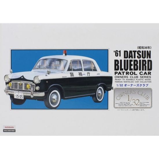 CRAZE Voiture de patrouille de police Datsun Bluebird 1961 - Cdiscount ...