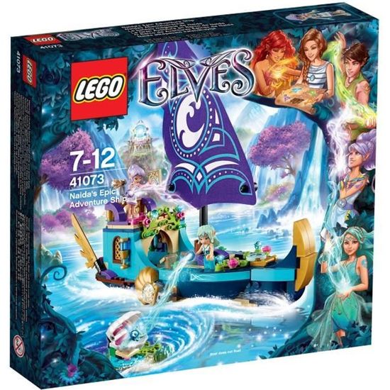 LEGO® Elves 41073 Le Bateau magique Naida et Aira - Cdiscount Jeux - Jouets