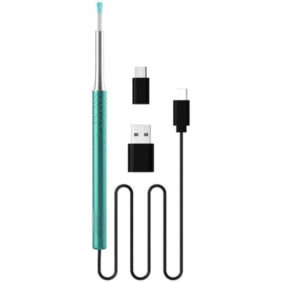 Curette Oreille Kit K10 Usb Visual Ear Pick Wired Smart Spot Spoon 300W ...