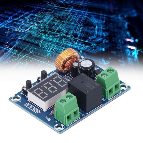 Module de protection de la tension DC 12V-36V XH-M609 Sous-tension Débranchez la carte de ...