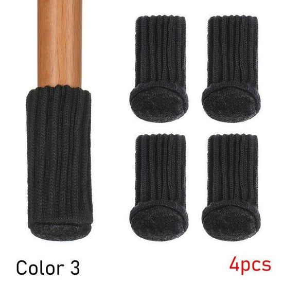 PIED DE MEUBLE,Color 3--Housse de protection de pied de Table ou de ...