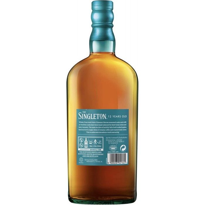 Singleton Speyside 12 Ans of Dufftown Single Malt Whisky 70 cl - Achat ...