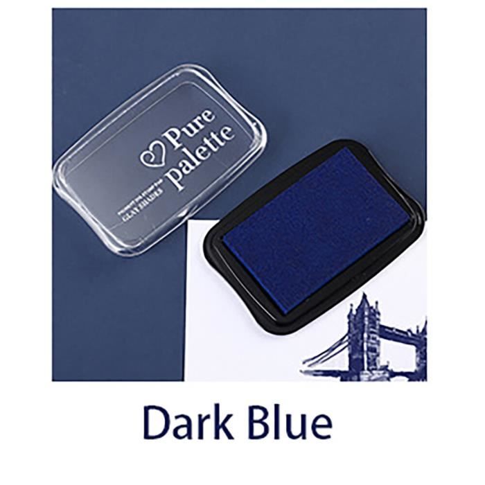Tampon encreur - Rétro - Darkblue - Peinture au doigt - Scrapbooking ...