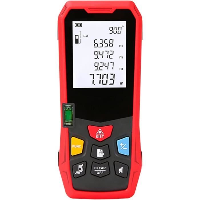 Télémètre Laser 100 m, Mini télémètre Laser Portable, télémètre avec ...