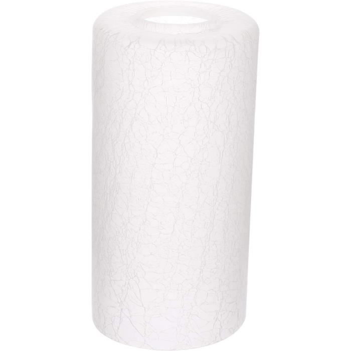 Abat-jour en verre mat - Abat-jour cylindrique - Suspension - Abat-jour ...